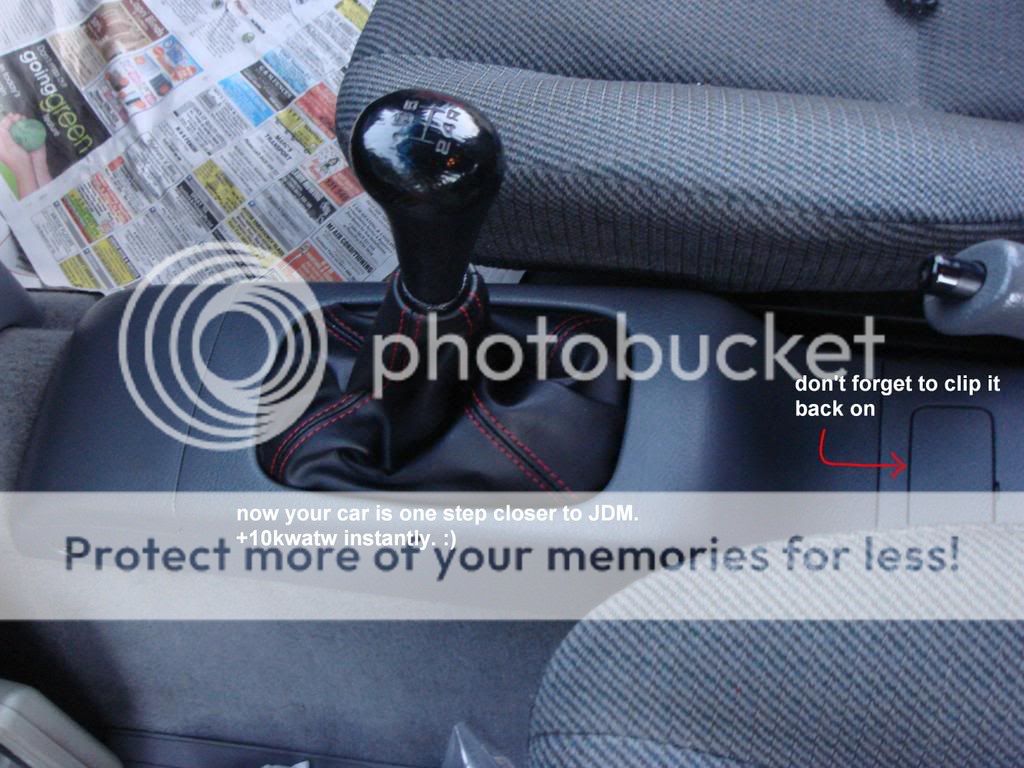 [DIY] Shift boot change 92-95 EG